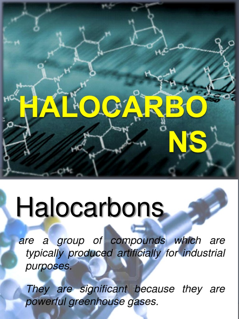 Halocarbons | PDF