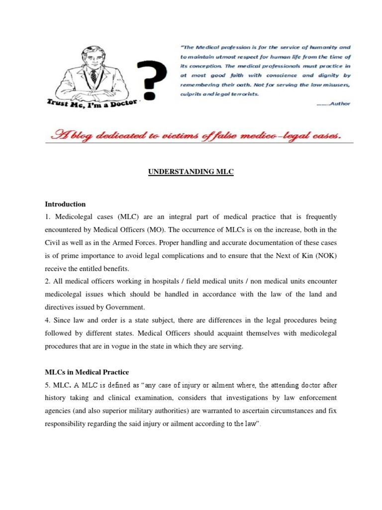 Medico legal case | Substance Abuse | Traffic Collision