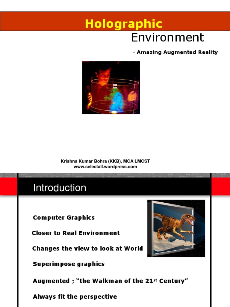 Hollow Graphic | PDF | Holography | Virtual Reality