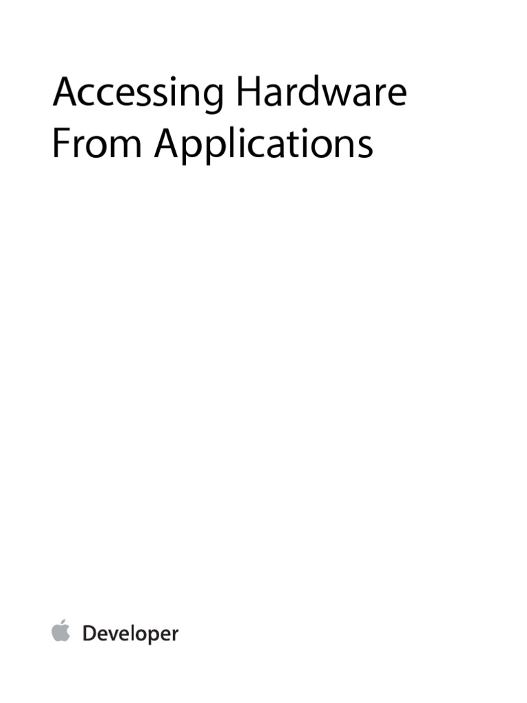Apple Manual | PDF | Device Driver | Operating System