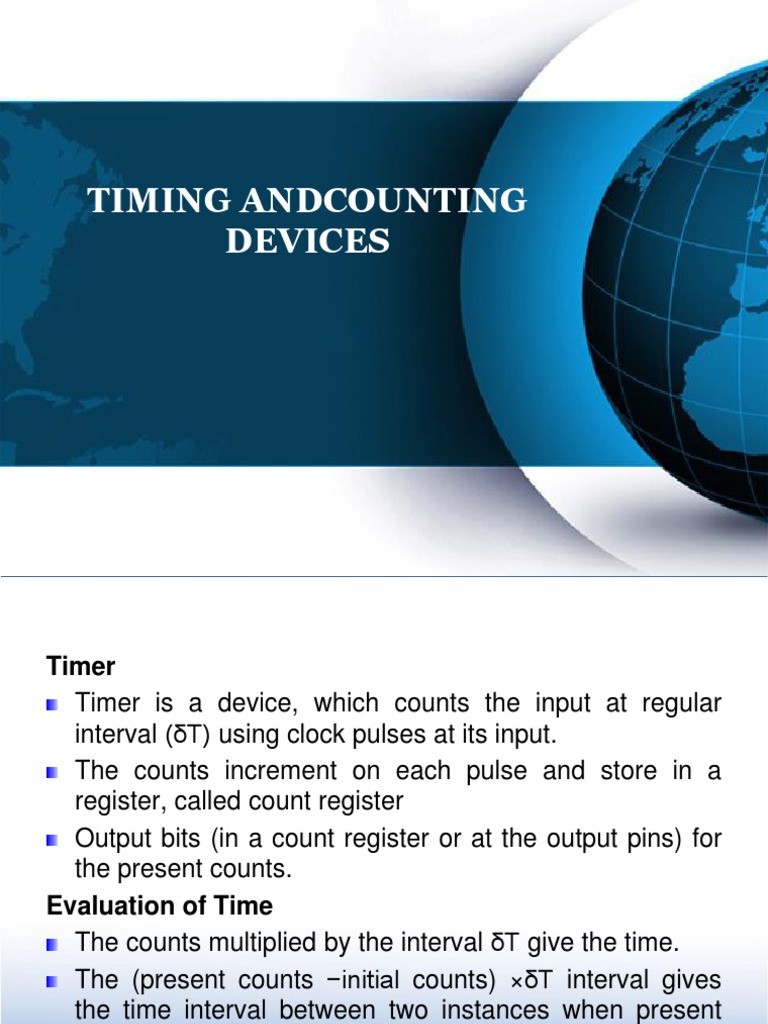 Timer | PDF | Timer | Multiplexing