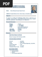 Fatima CV Example | PDF | Engineering | Teachers