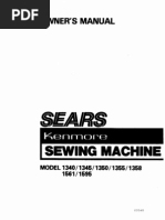 Huskystar 219 224 Manual en | PDF | Sewing Machine | Seam (Sewing)