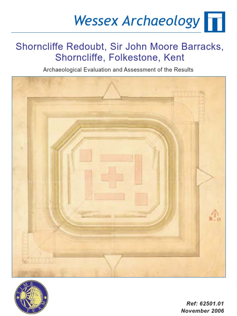 Shorncliffe Redoubt, Shorncliffe, Folkestone | PDF | Excavation ...