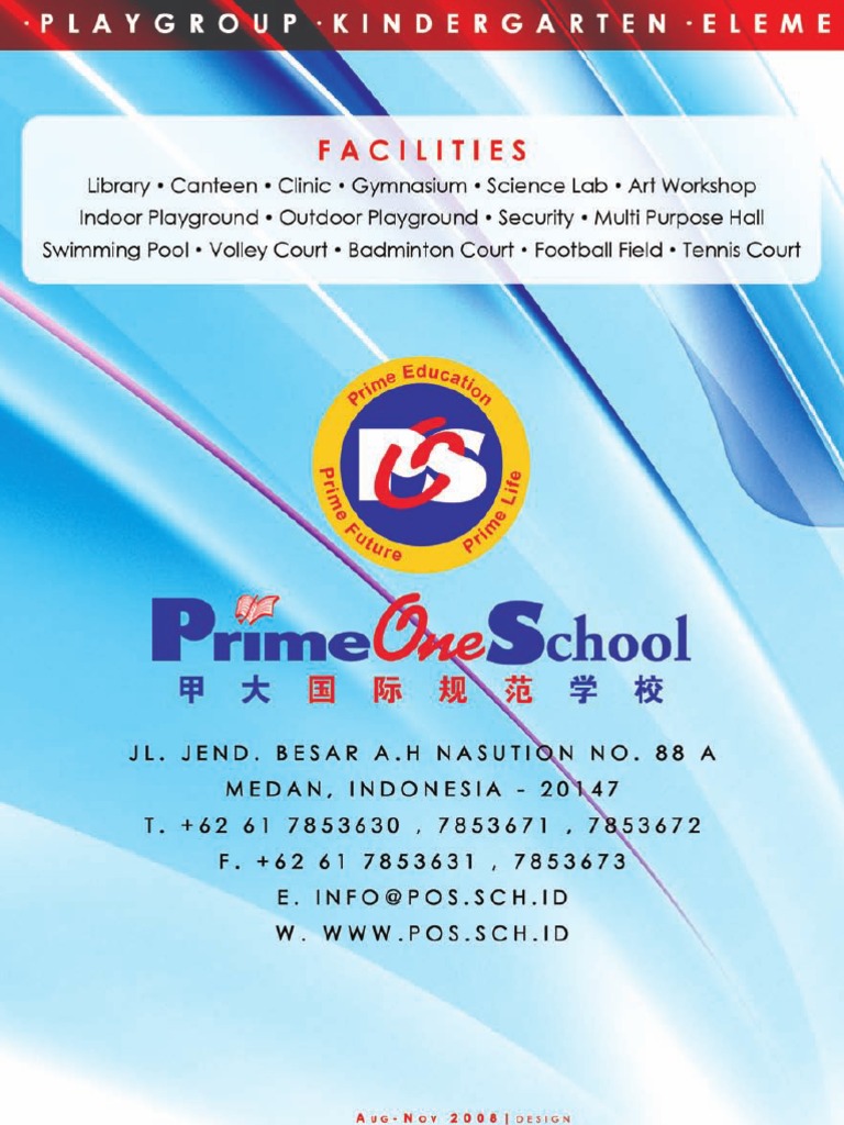 Prime One School Periodical Nov 2008 | PDF
