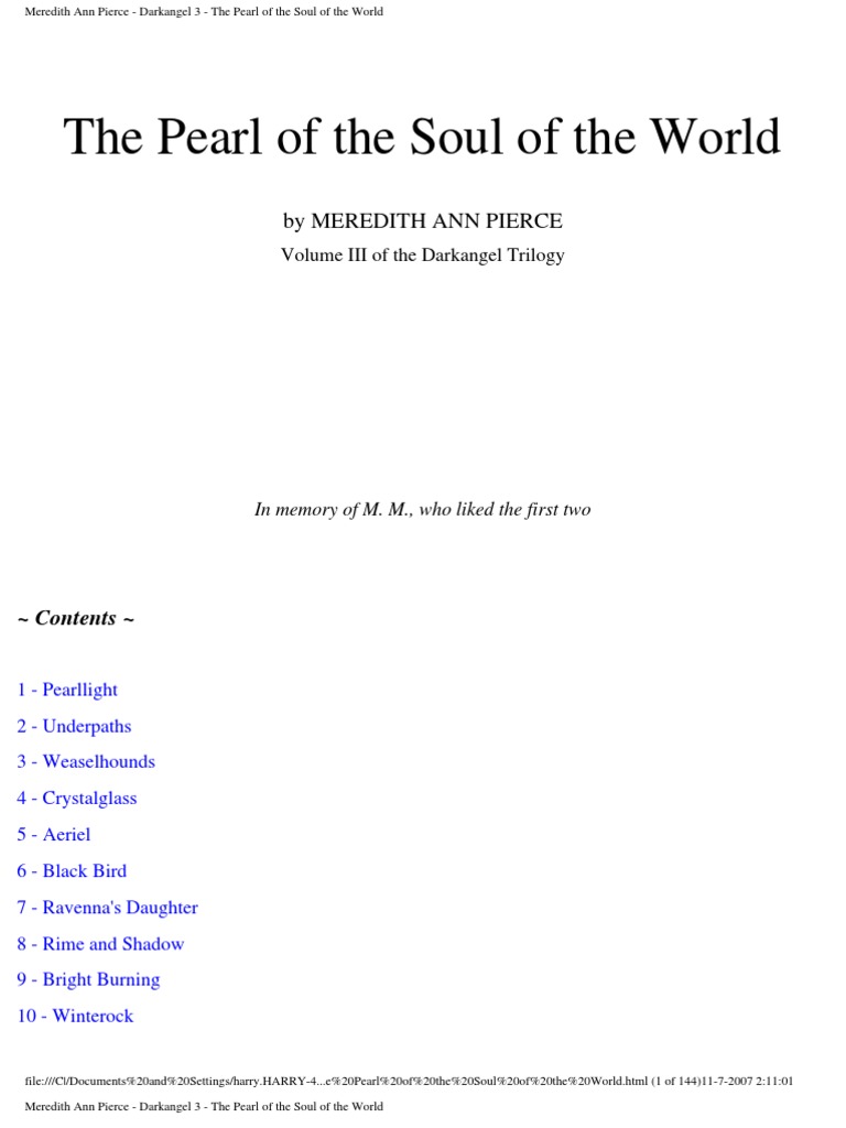 The Pearl | PDF | Witchcraft | Nature