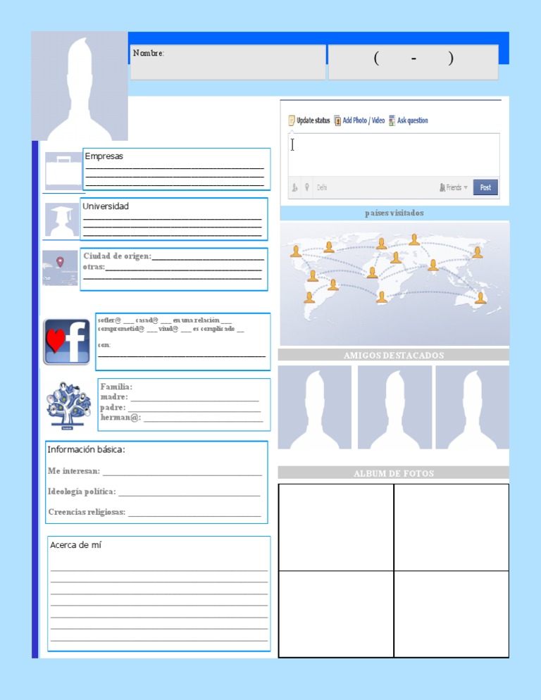 Facebook Biografia | PDF