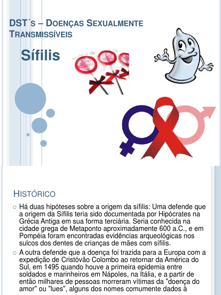 DST S - Doenças Sexualmente TransmissíveisSífilis | PDF | HIV/AIDS ...