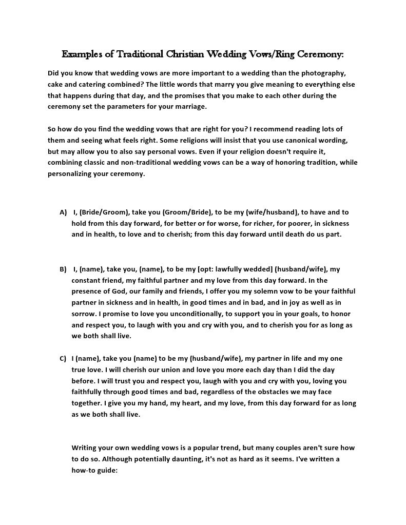 Methodist wedding ceremony script | Honestweddingadvice.com