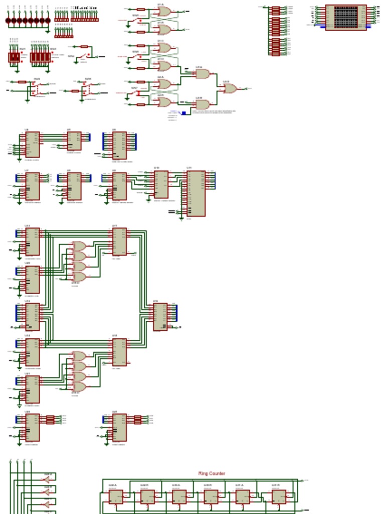 SAP-1 Simple as Possible Computer Schematic Diagram - Updated Design | Computer Hardware ...