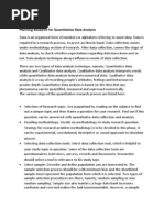 Writing Chapter 4 - Data Analysis (Quantitative) | PDF | Statistics ...