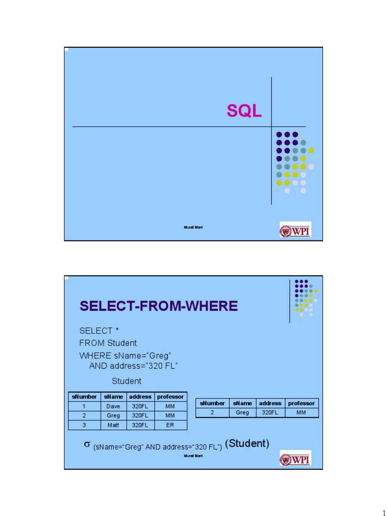 SQL Queries | PDF | Computer Programming | Sql