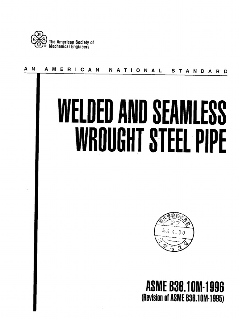 Asme B36.10M | PDF