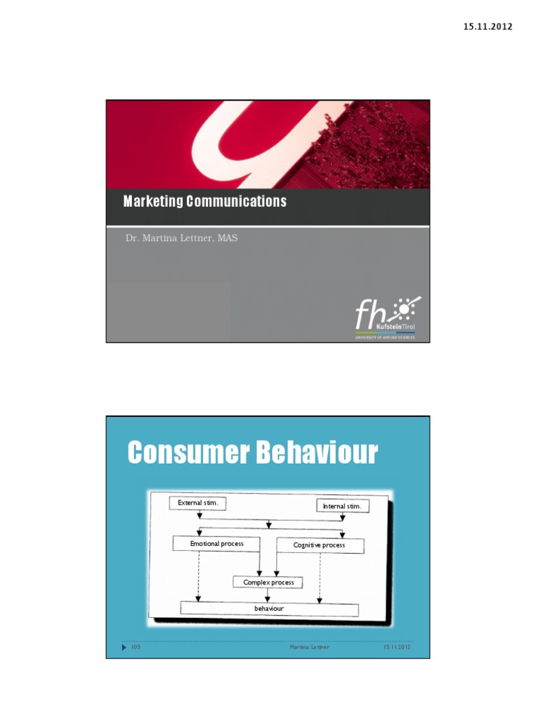 Marketing Communication | PDF