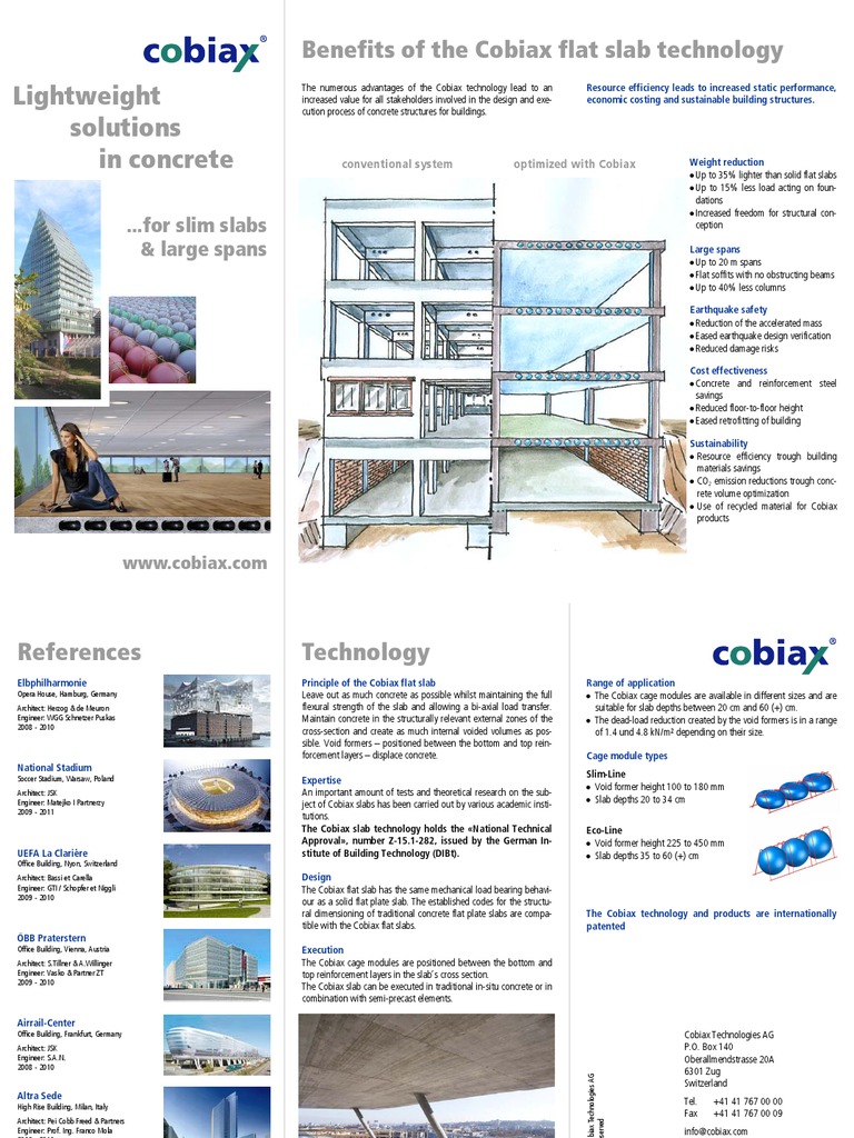 COBIAX | PDF | Building Technology | Concrete