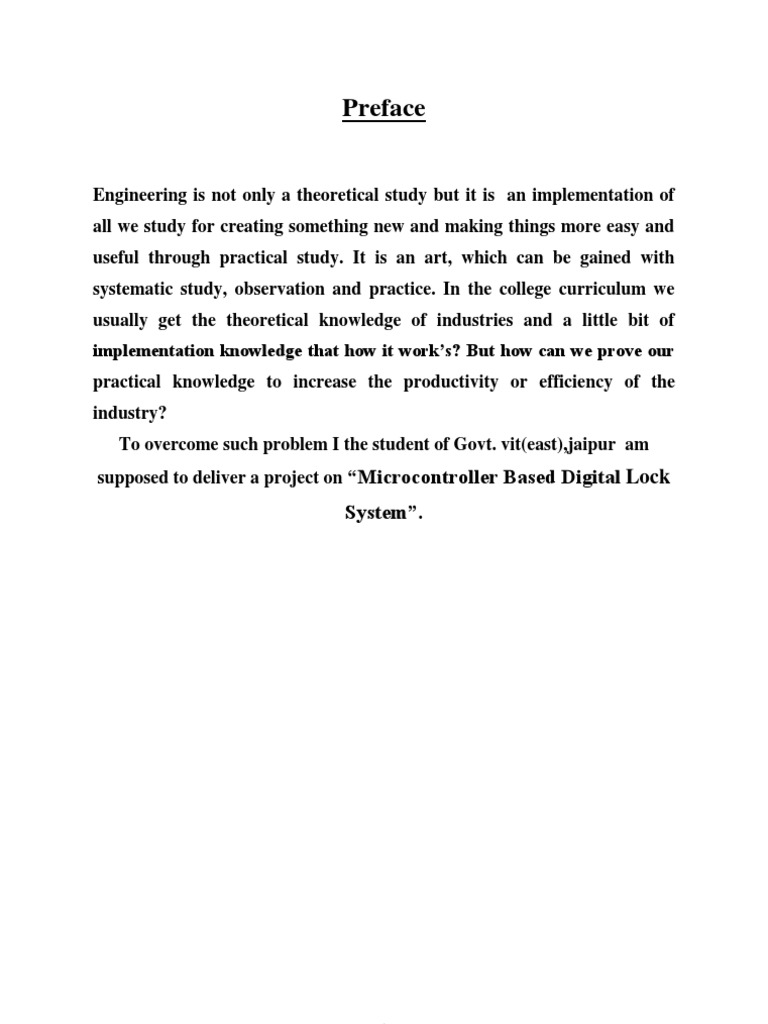 Microcontroller Based Digital Lock System | PDF | Rectifier | Bipolar ...