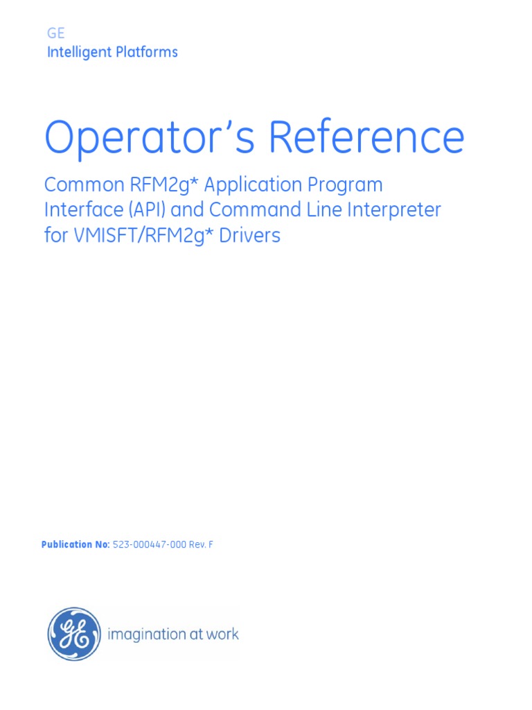 Reflective Memory | PDF | Application Programming Interface | Device Driver
