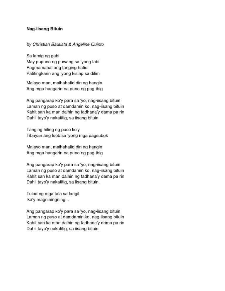 Nag Iisang Bituin | PDF