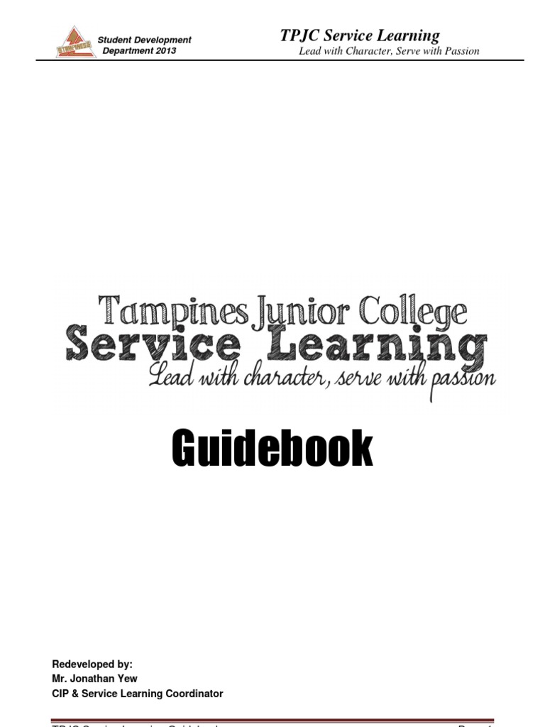 Service Learning Guidebook 2013 | PDF | Service Learning | Further ...