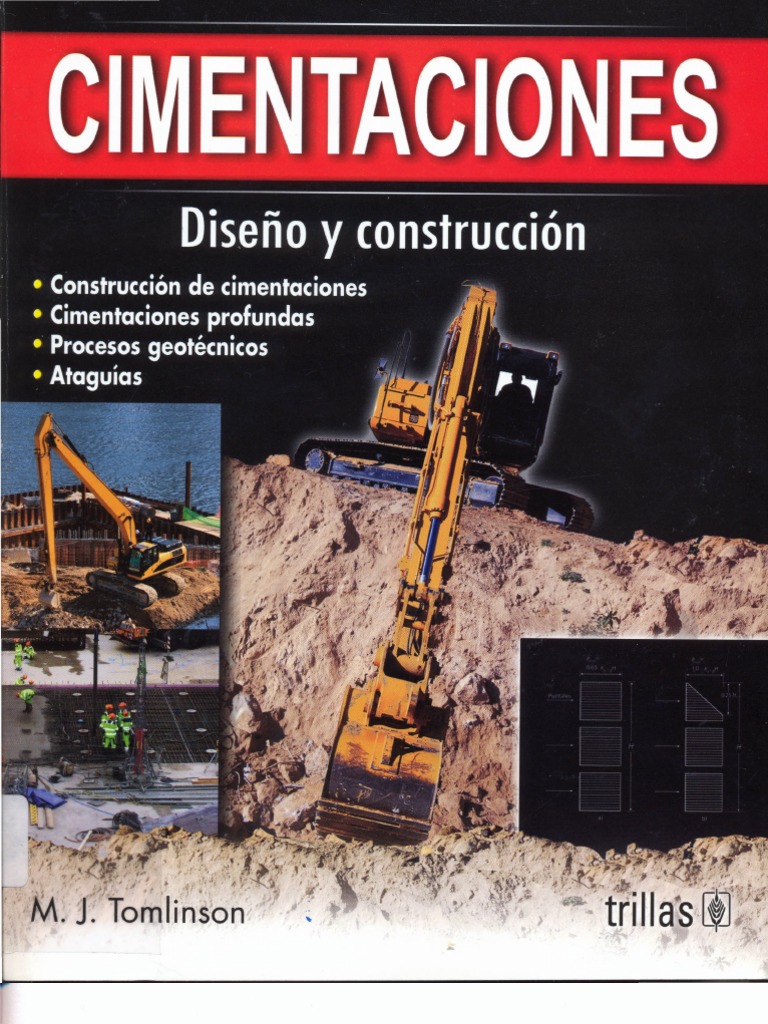 Cimentaciones Libro | PDF | Fundación (Ingeniería) | Ingeniería estructural