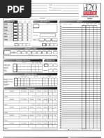 Star Wars Fillable Character Sheet | PDF | Gaming | Role Playing Games
