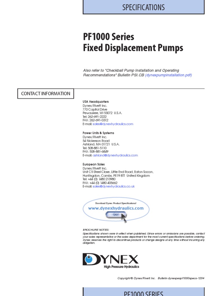 Bomba Pistao Dynex Morlina | PDF | Pump | Pipe (Fluid Conveyance)