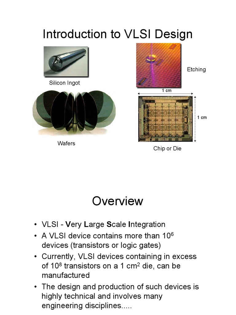 Introduction To VLSI Design: Etching Silicon Ingot | Download Free PDF ...