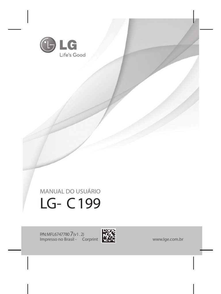 LG-C199 Brazil Open MFL67477807 1.2 | PDF | Wi-Fi | Celulares