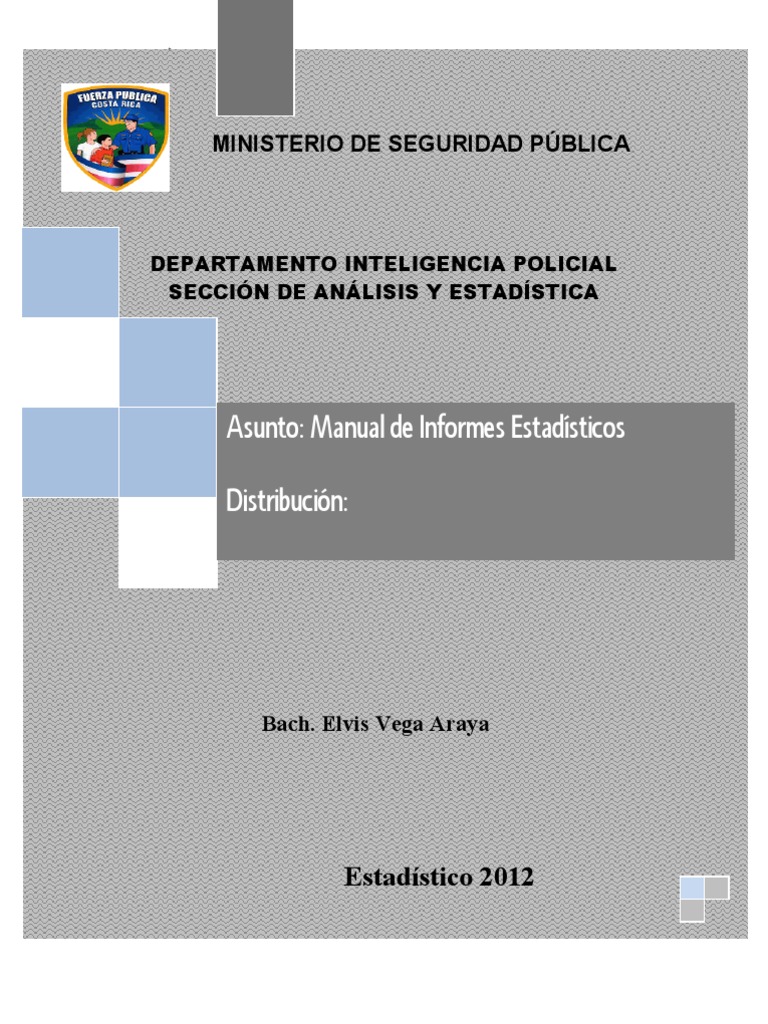 Estructura de un Informe Estadístico | PDF | Estadísticas | Información