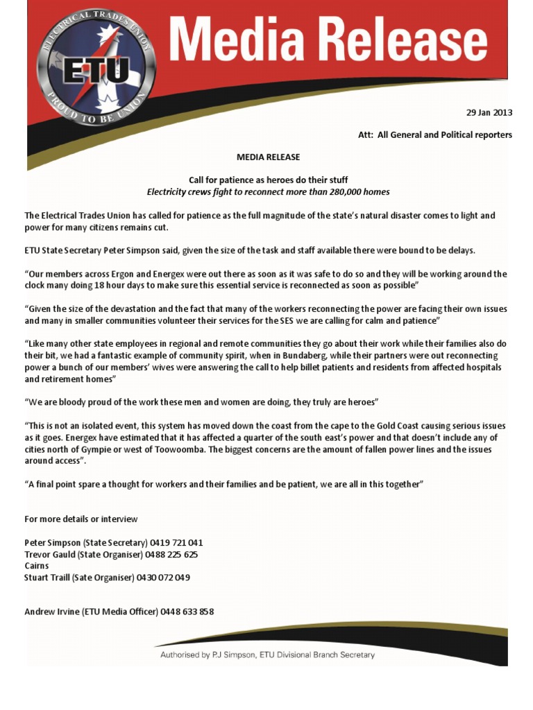 Ergon ENERGEX Powerlink Heros | PDF | Natural Hazards | Natural Disasters