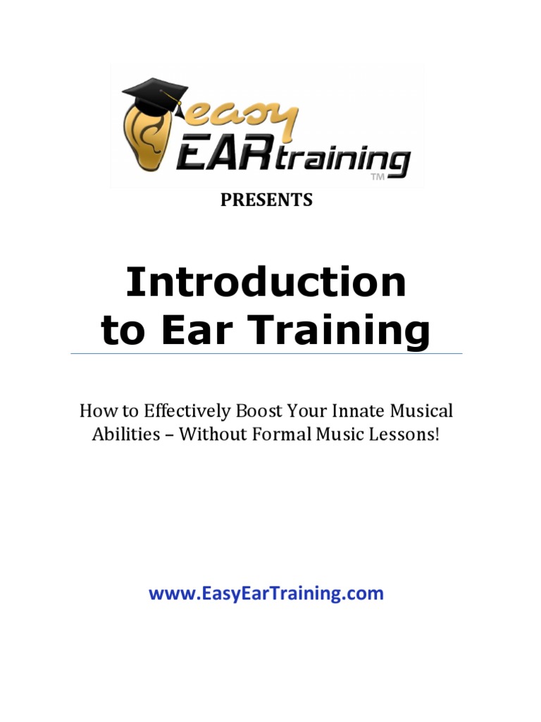 Introduction To Ear Training | PDF | Singing | Equalization (Audio)