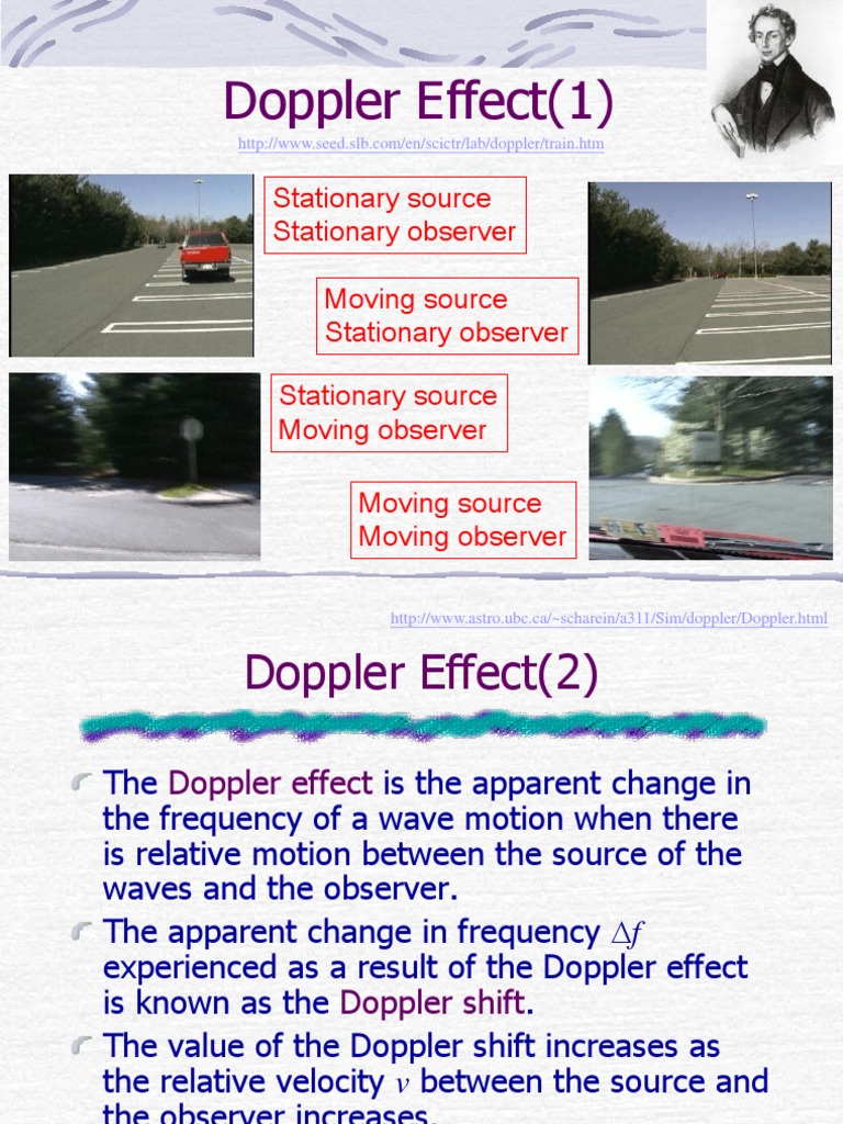 Doppler Effect Explained | PDF | Doppler Effect | Radar