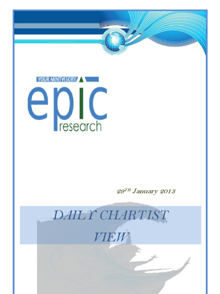SPECIAL REPORT by Epic Research 29-01-2013 | PDF | Day Trading | Investing