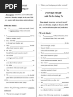 Time Signals for English Tenses | PDF | Object (Grammar) | Grammatical ...