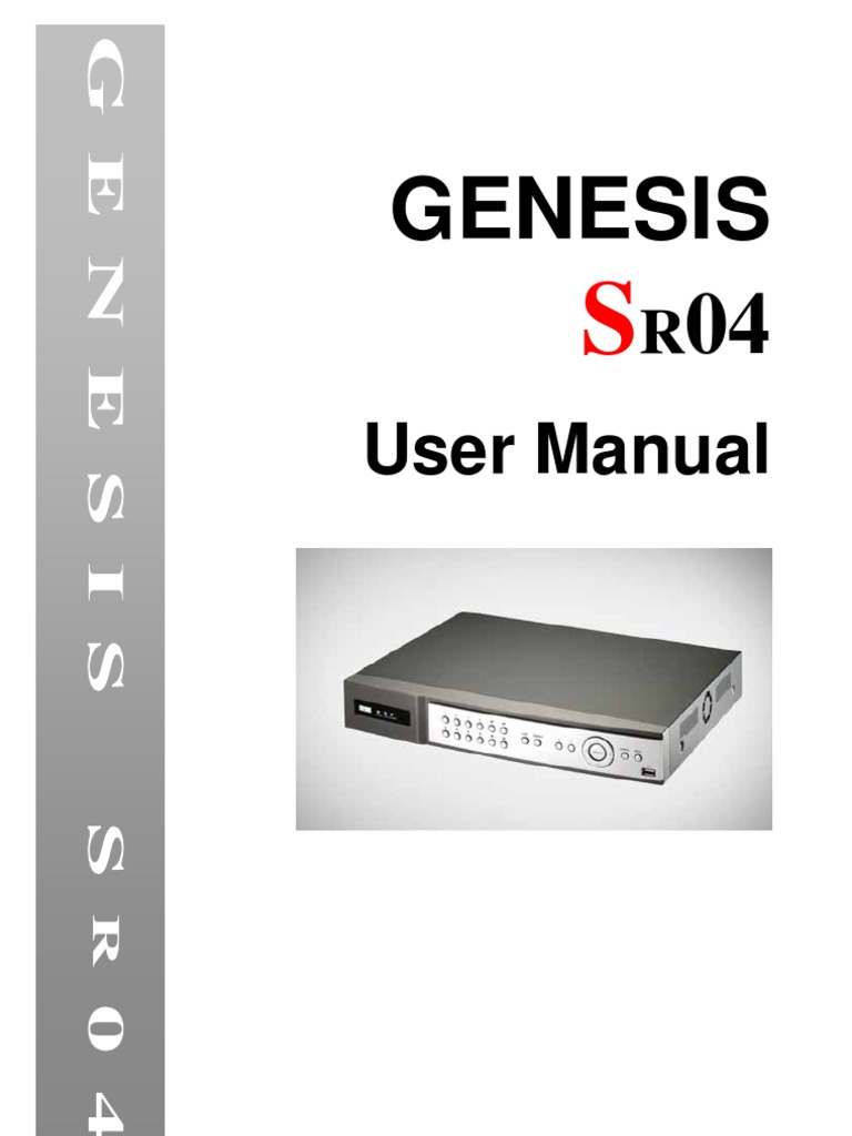 Manual DVR | PDF | Ip Address | Video