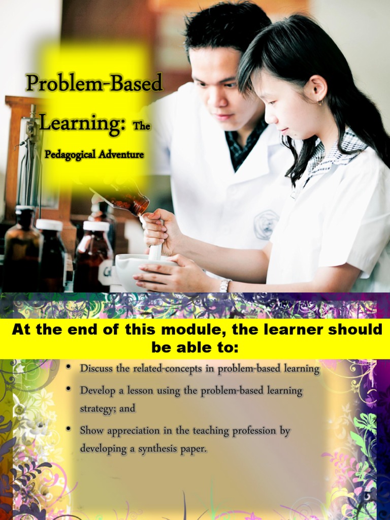 Problem-Based Learning | PDF | Project Based Learning | Teaching
