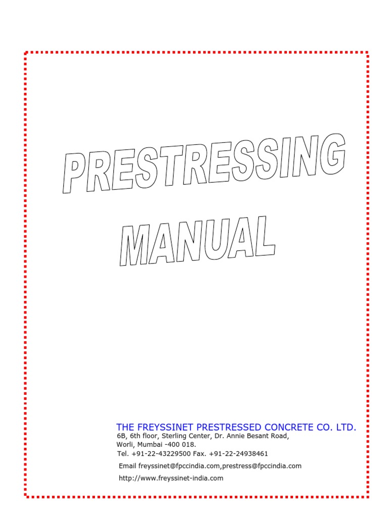 Prestressing Systems Guide | PDF | Prestressed Concrete | Building Materials