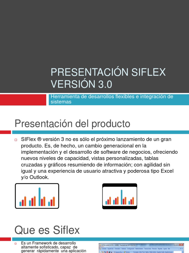 Presentación SIFLEX Versión 3 | PDF | Software | Información