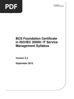 Iso 20000-1 | PDF | Evaluation | Business