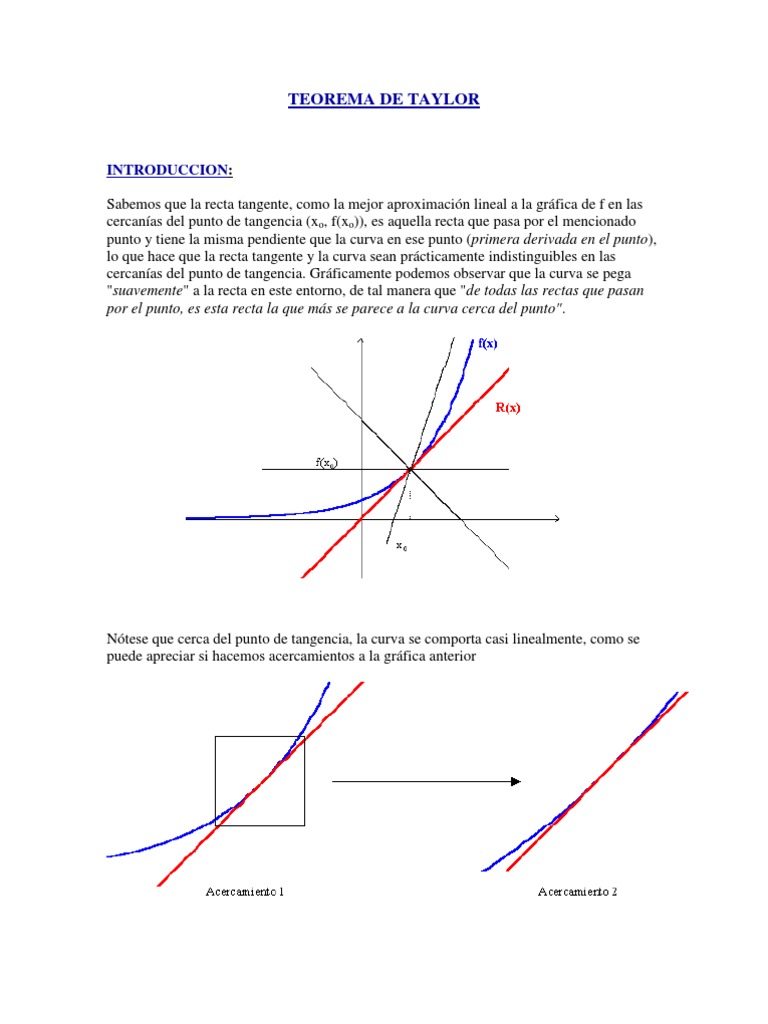 Teorema de Taylor | PDF
