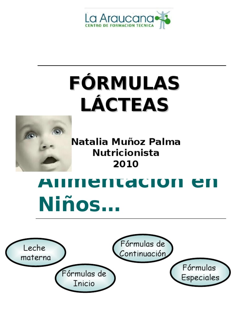 Guía de Fórmulas Lácteas Infantiles | PDF | Leche | Amamantamiento