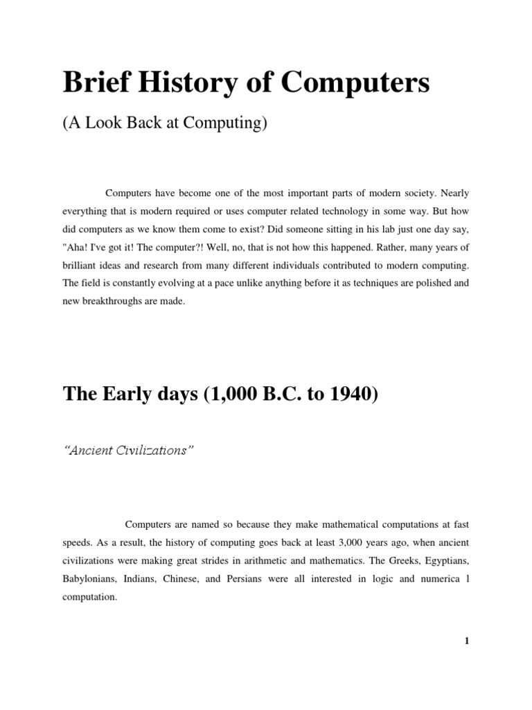 Computers | PDF