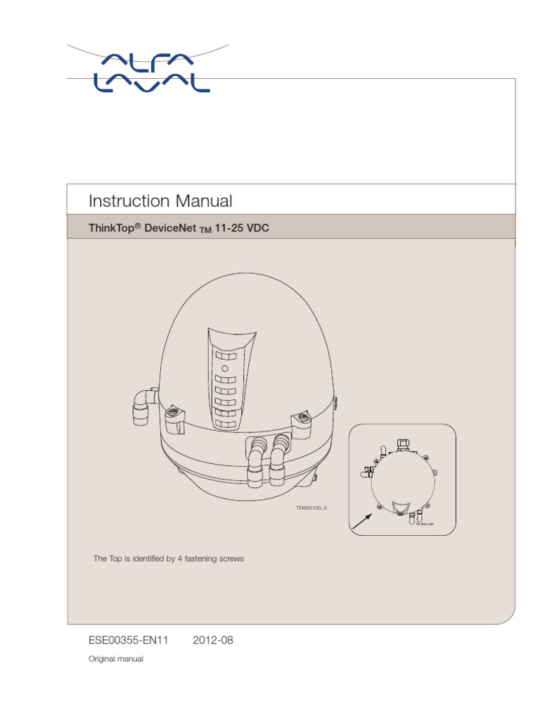 Instruction Manual - ThinkTop DeviceNet - en | PDF | Programmable Logic Controller | Network ...