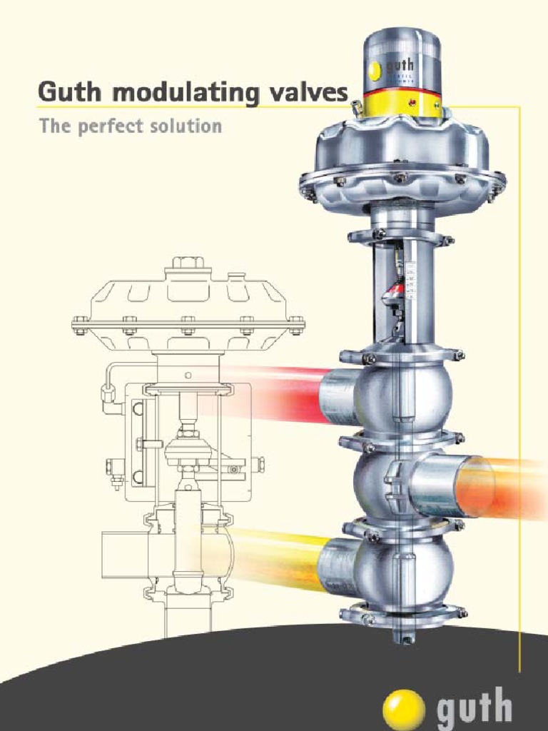 Guth VSR Modulating Valves | PDF | Valve | Actuator