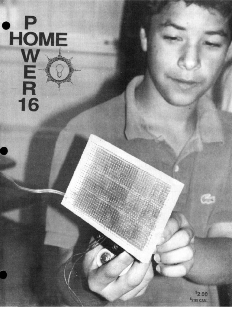 Home Power Magazine - Issue 016 - 1990-04-05 PDF | PDF | Battery ...