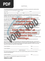 Sample Foster Agreement | PDF | Pet | Caregiver