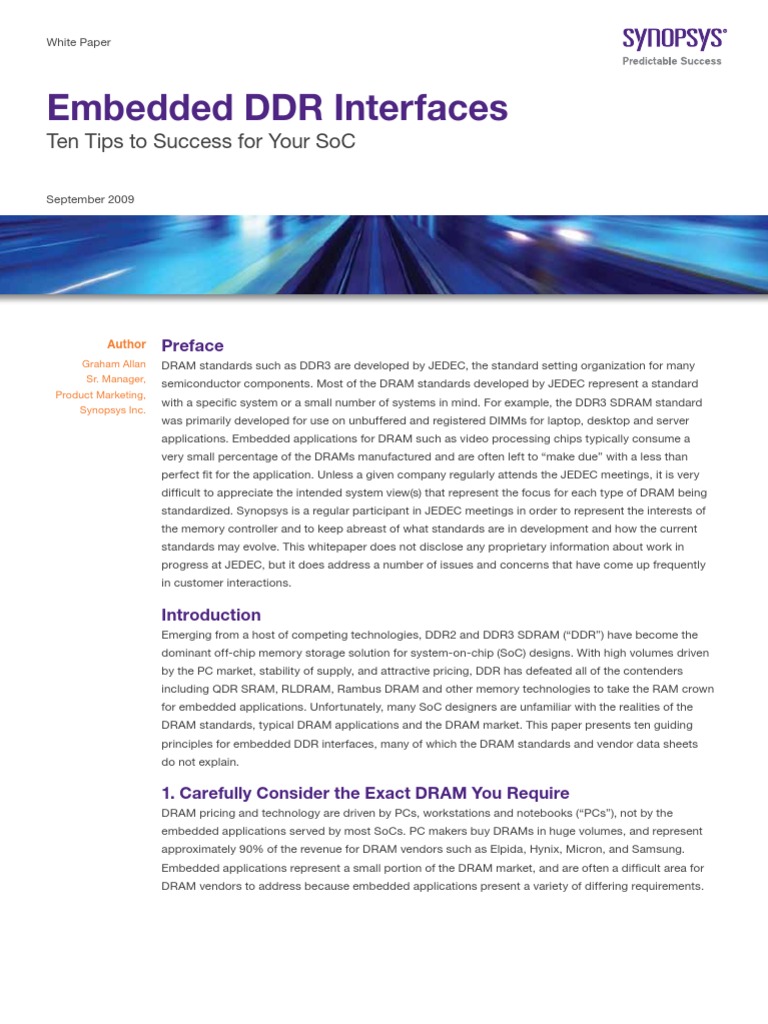 Ddr | Dynamic Random Access Memory | Computer Data