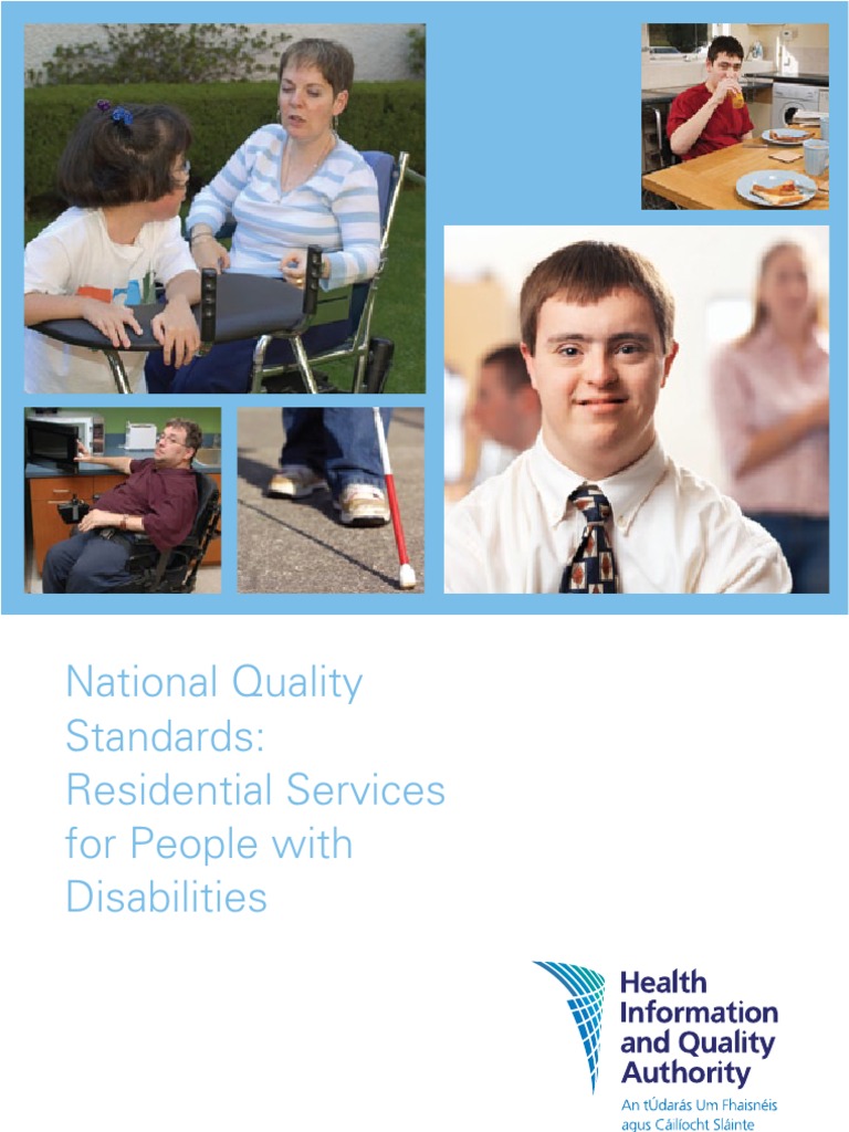National Quality Standards Residential Services People With ...
