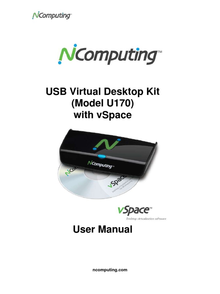 Usb Virtual Desktop Kit (Model U170) With Vspace | PDF | Usb | Personal ...