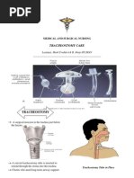 Tracheostomy Care Checklist 1 | PDF | Medicine | Medical Specialties